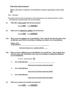 6+ Comprehensive Questionnaire Template To Boost Your Research ...