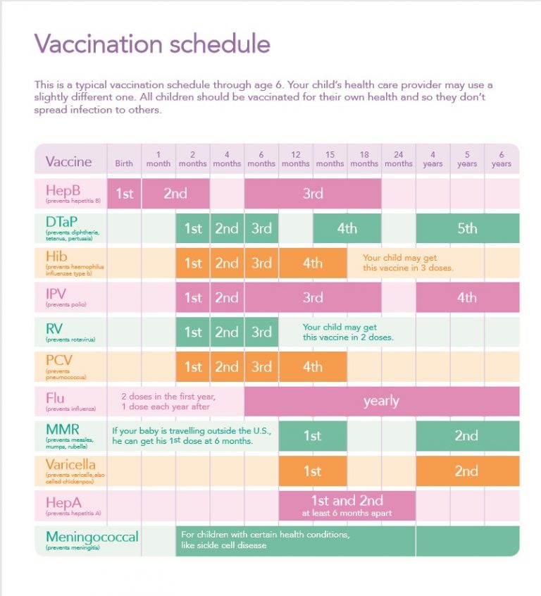 Comprehensive Guide To Vaccination Schedules - Calypso Tree