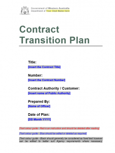 15 Plus Amazing Transition Plan Templates - Calypso Tree
