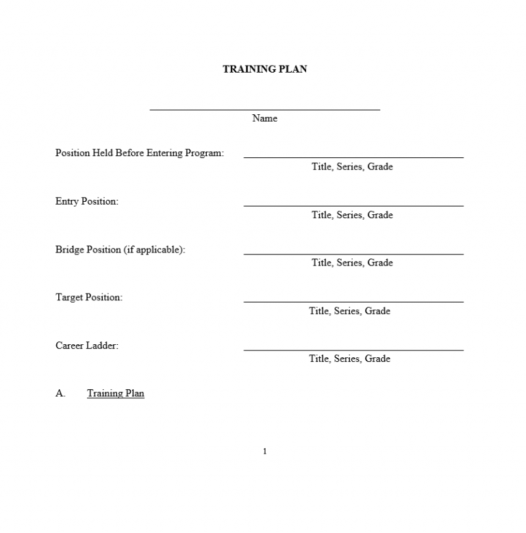 25 Training Manual Example & Template Free - Calypso Tree