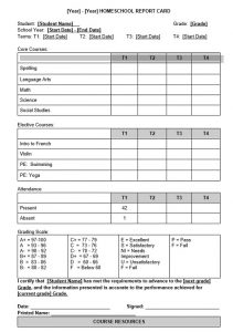 15 Amazing Report Card (Free Template & Example) - Calypso Tree