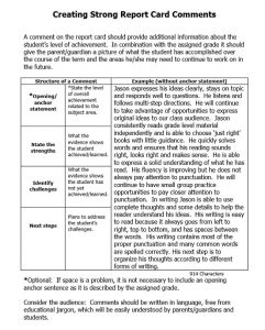 15 Amazing Report Card (Free Template & Example) - Calypso Tree