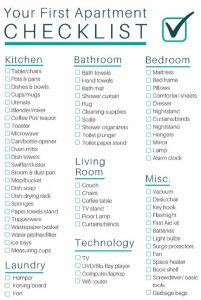9+ Free Apartment Checklist Template (Word, Excel, PDF) – Calypso Tree