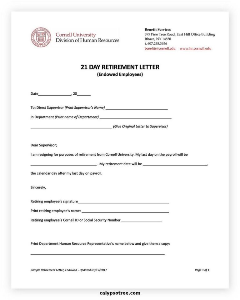 40 Amazing Retirement Announcement Emails & Letters (Free Template ...