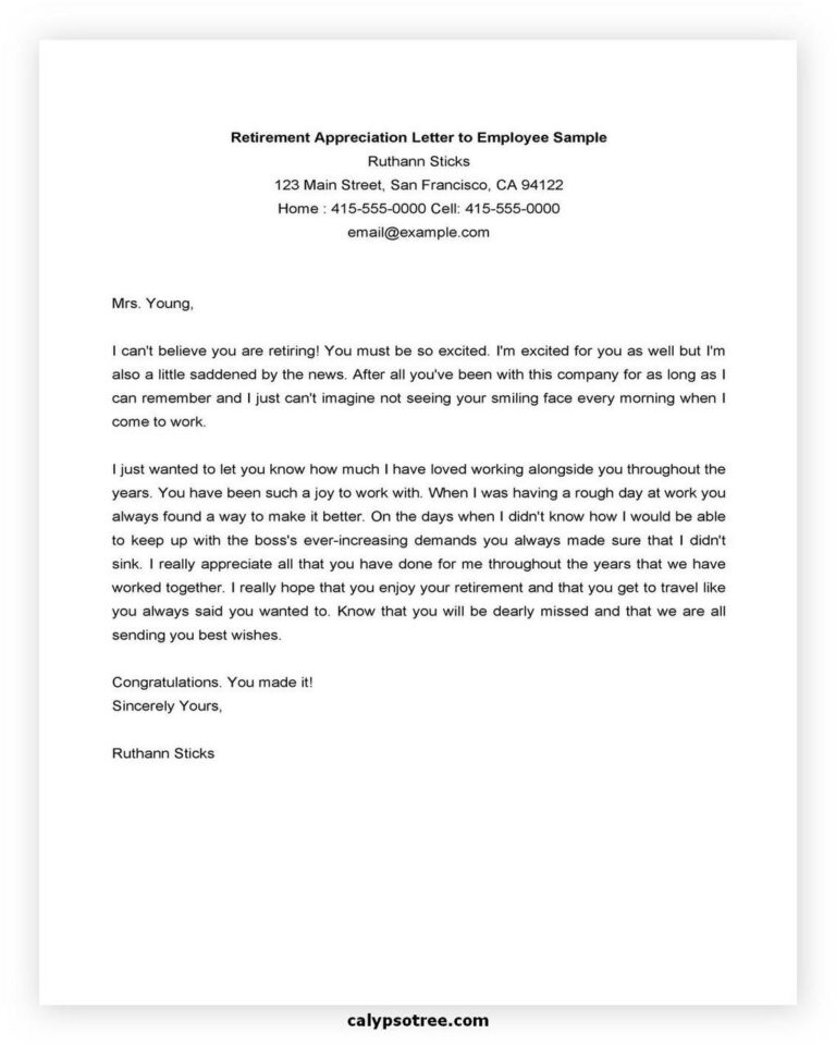 40 Amazing Retirement Announcement Emails & Letters (Free Template ...