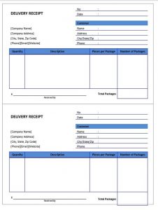 14 Free Simple Receipt Templates (Word, PDF, & Excel ) - Calypso Tree