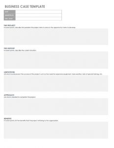 12 Best Business Case Template And How To Write - Calypso Tree